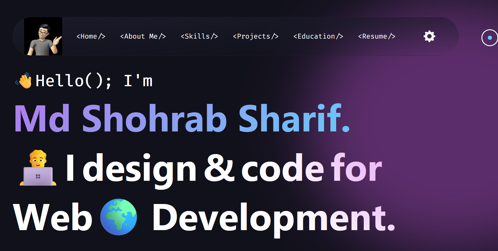 Shohrab Sharif Portfolio